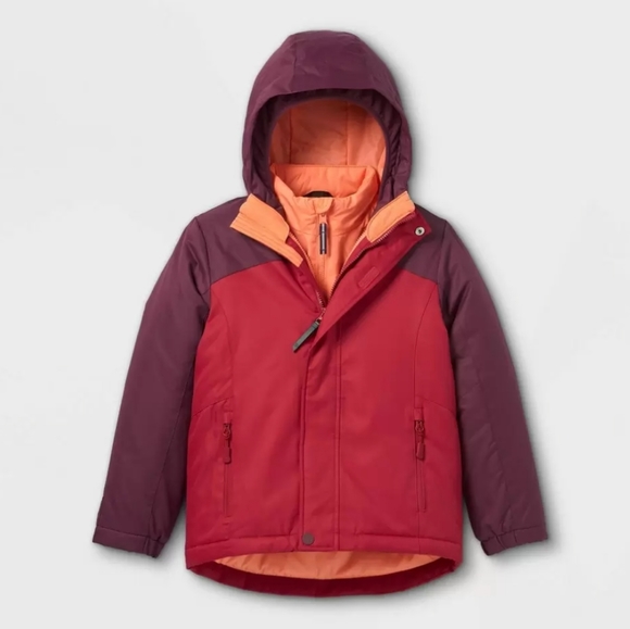 all in motion | Jackets & Coats | New All In Motion Girls 3 In Winter ...